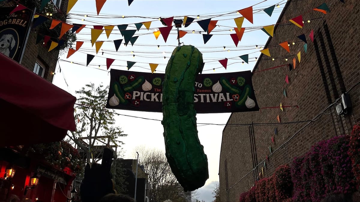 In for the dill at the London Pickle Festival